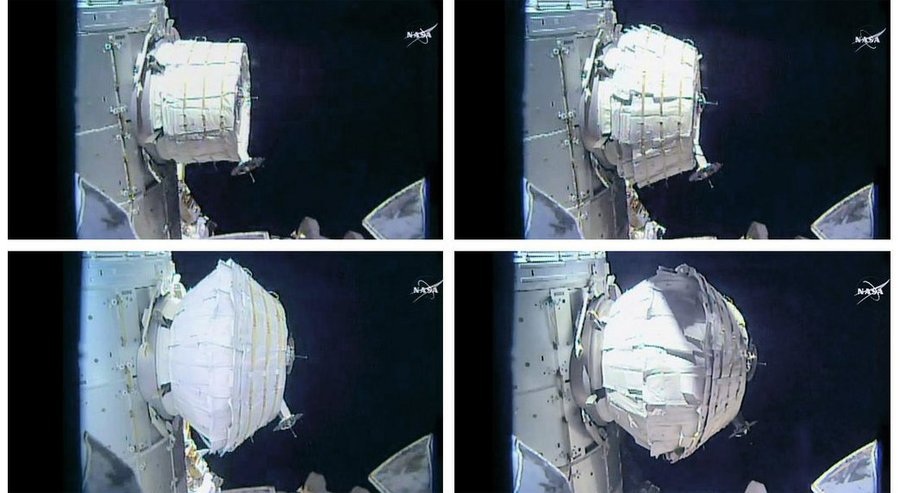 First Inflatable Space Station Module is… Inflated – Tek22